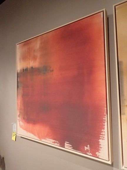 EDAN HAND-PAINTED FRAMED CANVAS WALL ART - Rosen Systems