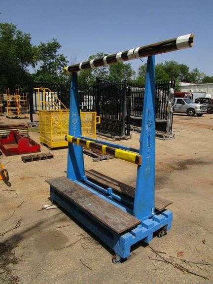 PORTABLE WOOD/METAL TRANSPORT A-FRAME RACK - Rosen Systems