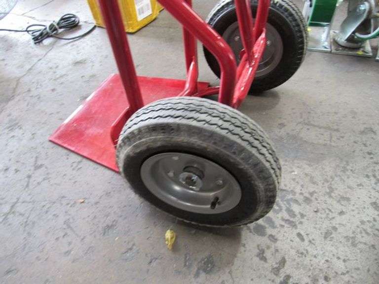 2-WHEEL RED DOLLY *TIRES NEED AIR* - Rosen Systems