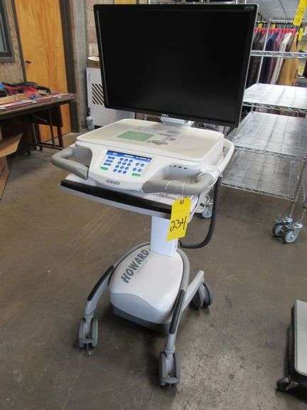 E-CART COMPUTER SYSTEM, HOWARD MEDICAL HI CARE *BATTERY NEEDS TO BE ...