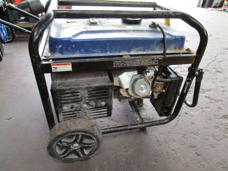 POWER HOUSE PORTABLE GENERATOR #102221 11,050-WATTS 457-CC ENGINE GAS ...