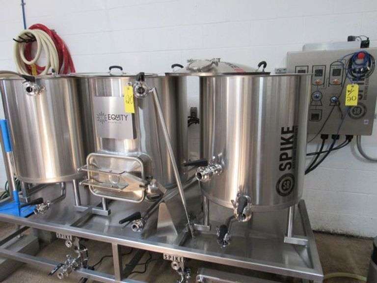 2020 SPIKE BREWING NANO SYSTEM MDL., SPIKENANOR2DF, S/N EBS-103925-0, W ...