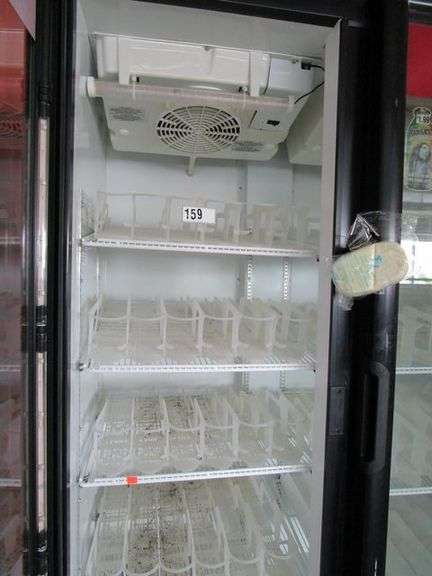 COCA-COLA IMBERA 2-DOOR GLASS REFRIGERATOR MDL VRD37, 115-V - Rosen Systems