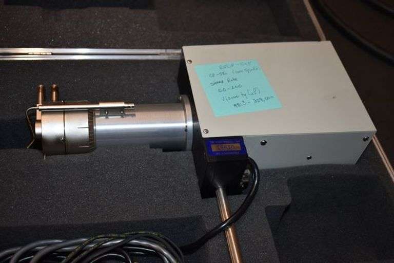 PFE ELECTRONICS FORGE GAUGE MODEL EFG-11 WITH CASE AND BROOKFIELD MODEL ...
