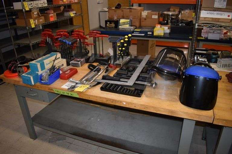 ASSORTED HAND TOOLS AND FACE SHIELDS - Rosen Systems
