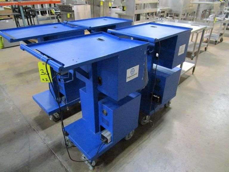HEAVY DUTY PORTABLE CART W/XANTREX PROWAT SW POWER SUPPLY FOR AC PLUG ...