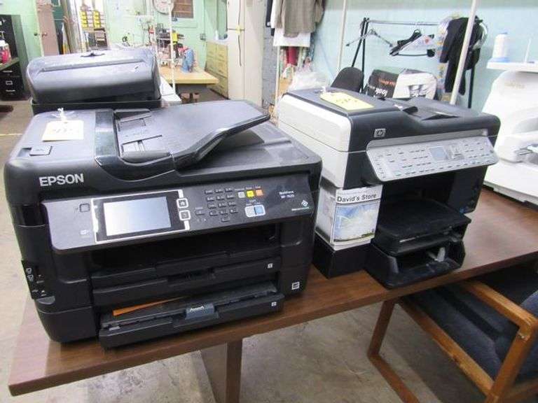 LOT, (1) COPIER/PRINTER HP L7780 *NO POWER SUPPLY*, (1) COPIER/PRINTER ...