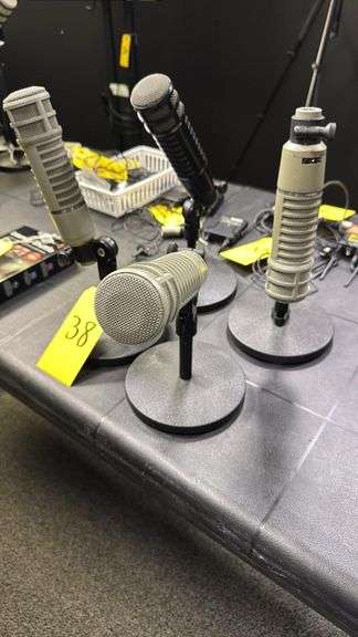 Electro-Voice RE20 and RE320 Dynamic Microphones, Cardioid Pattern, XLR ...