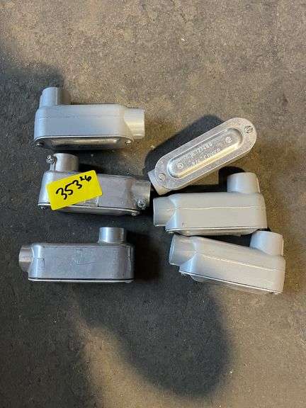 3/4" Electrical LB Conduits w/ Covers (Sold 6x The Money) - Rosen Systems