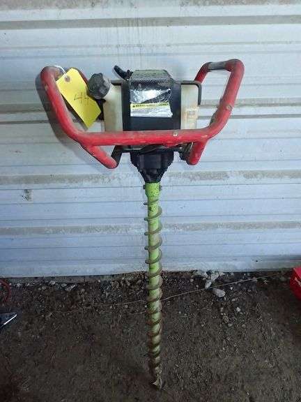 Ardisom, Inc. Earth Auger Model Dually w/ Earthquake 52cc Gas Powered ...