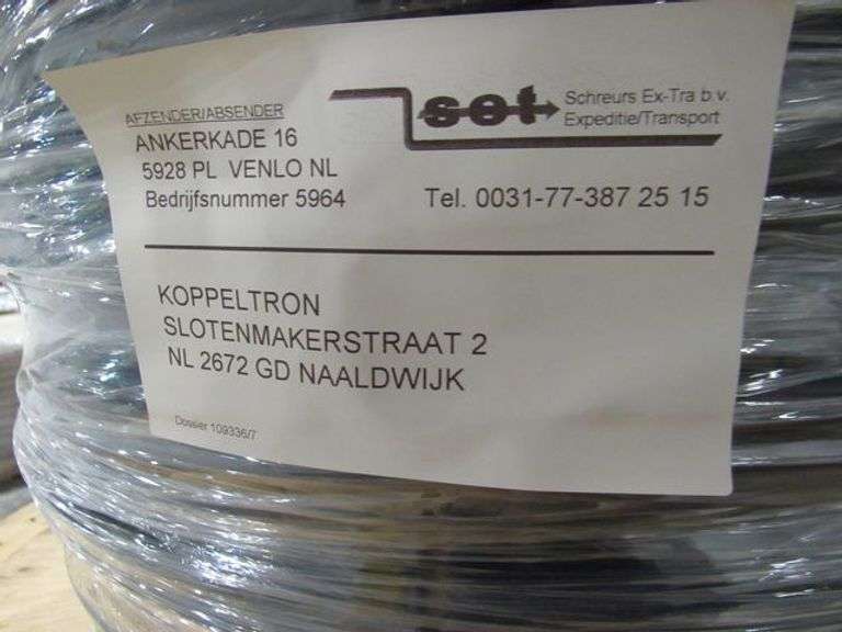 LOT, (3) SPOOLS, PVC INSULATION WIRE - 1000-METER PER SPOOL AND (1 ...