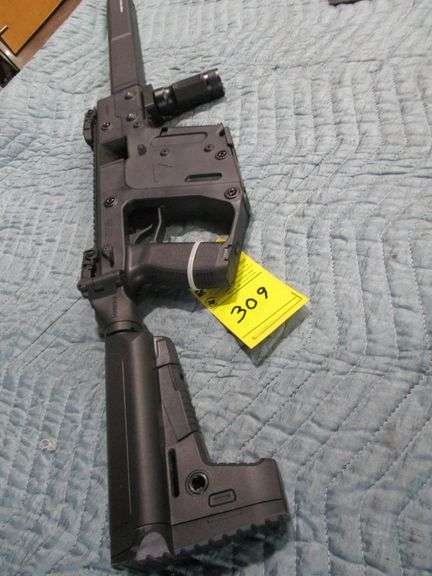KRISS VECTOR DEFIANCE, 9 MM SEMI AUTO RIFLE, VERTICAL FOREGRIP ...