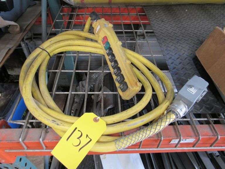 WALTHER PENDANT CONTROL FOR OVERHEAD CRANE - Rosen Systems