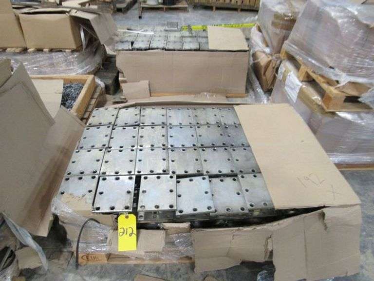 LOT, APPROX. (15) PALLETS ASSORTED HARDWARE INCLUDING BOLTS, BRACKETS ...