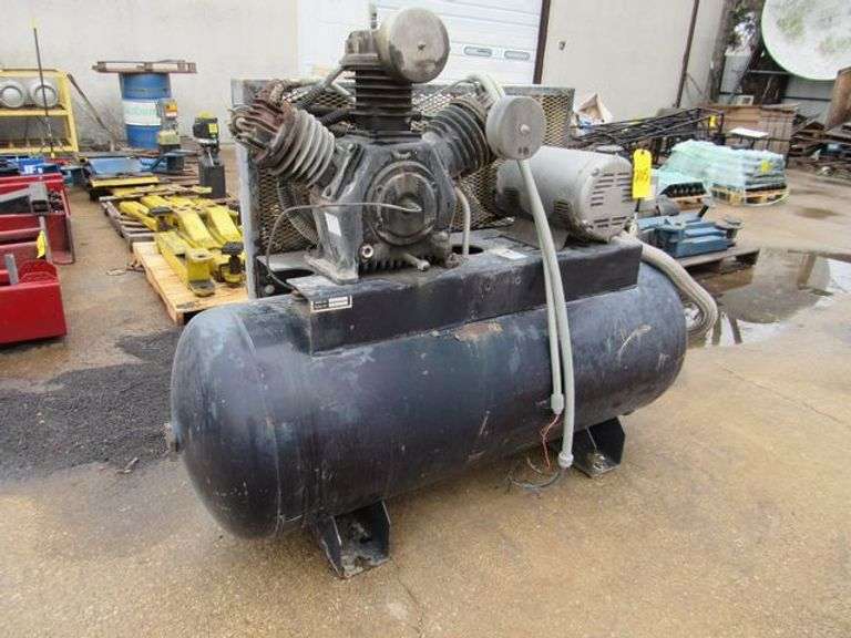 AIR COMPRESSOR SCHULTZ MDL MSW-60MAX 15-HP TANK MOUNTED - Rosen Systems