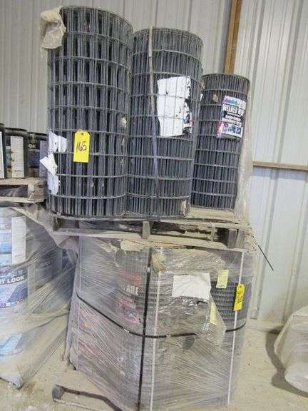 (16) ROLLS, WELDED GALVANIZED WIRE - Rosen Systems