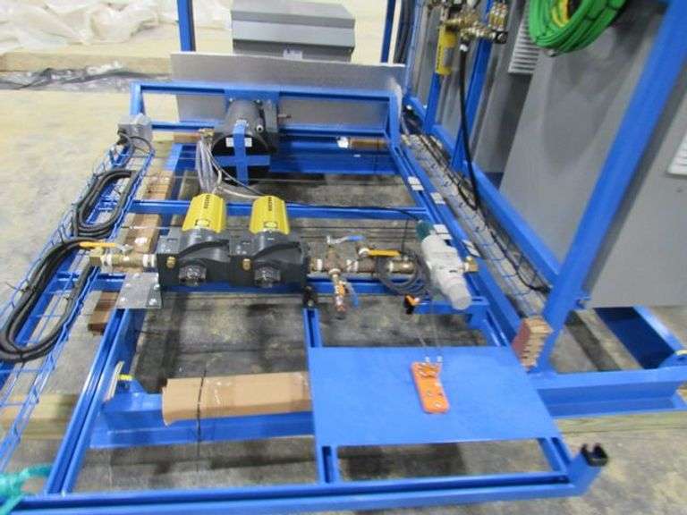 PALLET MOUNTED H2O ENGINEERING INC 7-STATION CONTROL PANEL SYSTEM WITH ...