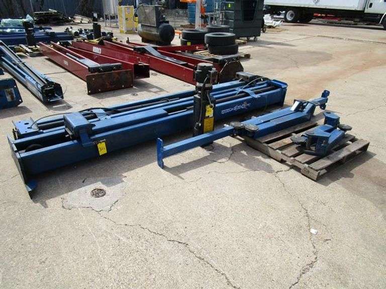 2-POST AUTOMOTIVE LIFT, FORWARD 9,000-LB CAPACITY MDL DP97 S/N 158 EG ...