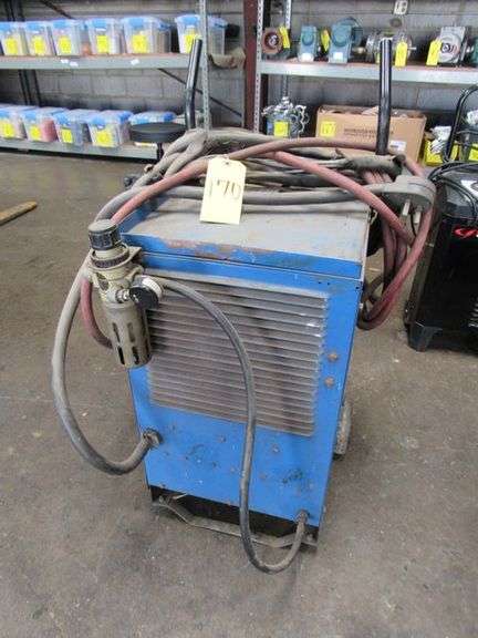 MILLER PLAZCUT DC PALMA CUTTING SYSTEM #902889 S/N J6139234 50-AMP 60 ...