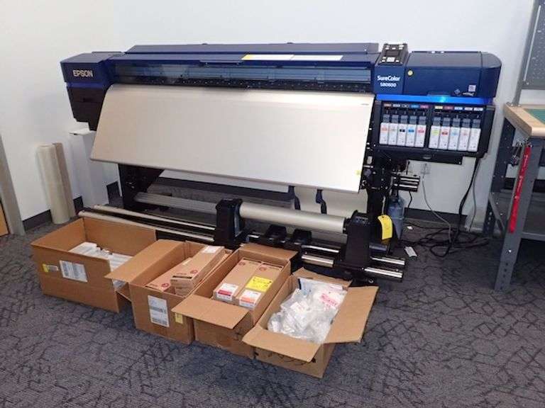 EPSON SC-S80600 64" 9-COLOR SOLVENT PRINTER - Rosen Systems