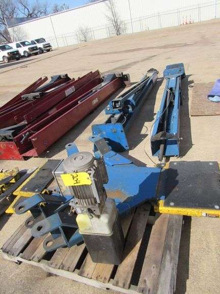 2-POST AUTOMOTIVE LIFT, ROTARY 7,000-LB MDL SPOR7N6XO WITH HYDRAULIC ...