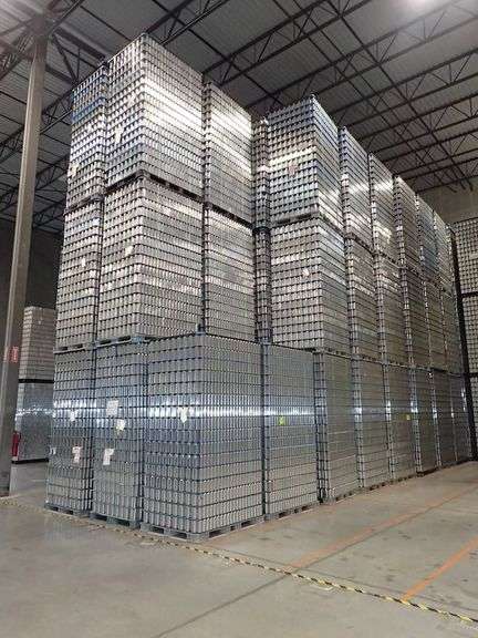 (96) PALLETS OF STANDARD 16 OZ. EMPTY CANS - APPROX. 597,504 - Rosen ...