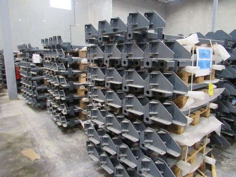 STACK, CROSS BEAM RAILS - APPROX. (63) PER STACK (sold 12x the money ...