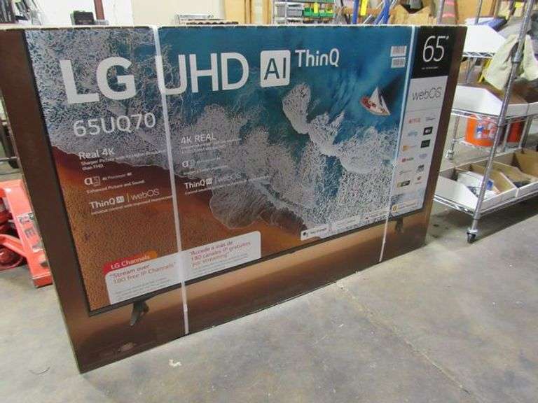 *NEW IN BOX* 65" LG UHD AI THINQ 4K LED TV MDL 65UQ7070ZUE - Rosen Systems