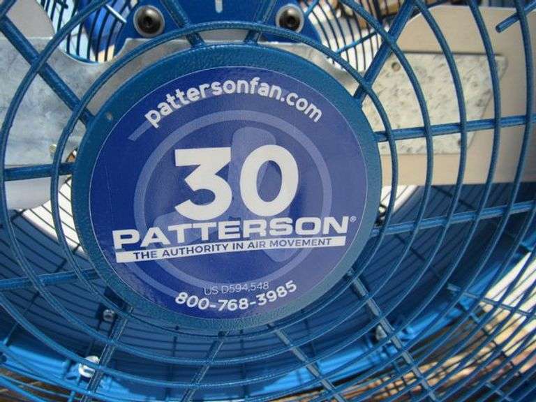 FAN, PATTERSON, APPROX. 30", 1 HP, 208-230/460 VOLTS - Rosen Systems
