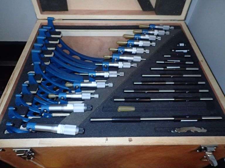 FOWLER OUTSIDE MICROMETER SET 0-12" - Rosen Systems