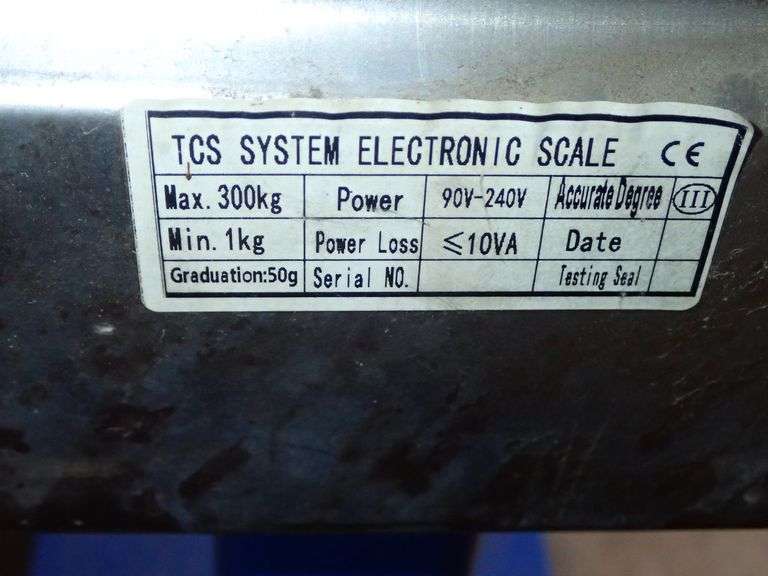 TCS SYSTEMS ELECTRONIC SCALE - Rosen Systems