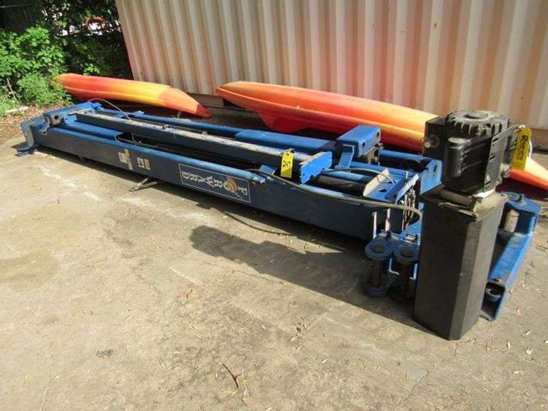 2-POST AUTOMOTIVE LIFT, FORWARD 9,000-LB MDL DP97 WITH HYDRAULICS AND ...
