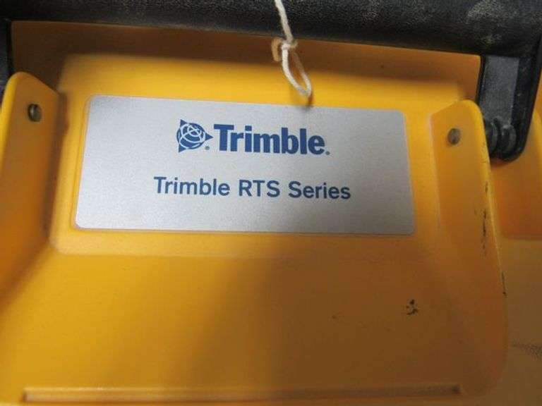 TRIMBLE RTS 873 3" DR HP TOTAL ROBOTIC STATION W/(2) BATTERIES, ALSO ...