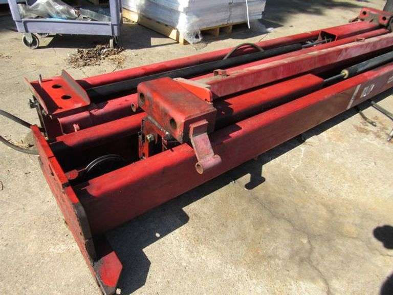 2-POST AUTOMOTIVE LIFT FORWARD, MDL. DP090L, 9,000 LB CAPACITY W ...