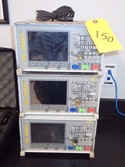 (3) GOUTH MC 2000 T2 CONTROLLER BOXES - Rosen Systems