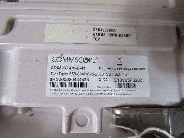 COMM SCOPE CDX623T-DS-B-43 TWIN DUPLEXER *NEW* - Rosen Systems