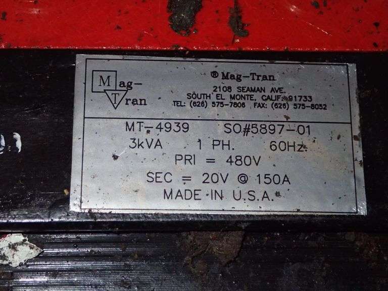 ACME PORTABLE ELECTRIC SHOP HEATER MODEL HG16 PC166292 W/ MT-4939 ...