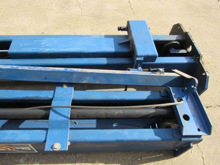 2-POST AUTOMOTIVE LIFT, FORWARD 7,000-LB MDL DP07A WITH HYDRAULICS AND ...