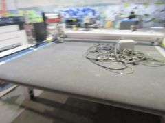 ZUND FLATBED DIGITAL CUTTER MDL L-2500CV S/N L0250495 - TABLE APPROX ...