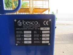 BESCO WALK BEHIND LIFT TRUCK MDL. CB2-10, W/BUILT IN CHARGER - Rosen ...