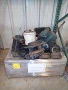 (1) CRATE ASSORTED MOTORS / SCRAP METAL - Rosen Systems