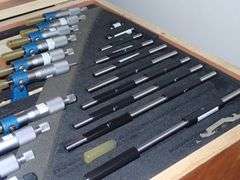 FOWLER OUTSIDE MICROMETER SET 0-12" - Rosen Systems