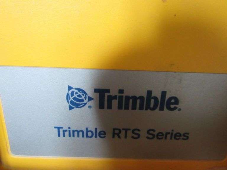 TRIMBLE RTS 873 3" DR HP TOTAL ROBOTIC STATION W/(2) BATTERIES, ALSO ...