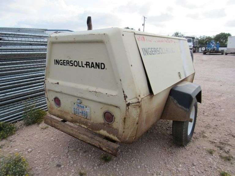 INGERSOLL RAND TRAILER MOUNTED AIR COMPRESSOR, VIN 182817U90178 - Rosen ...