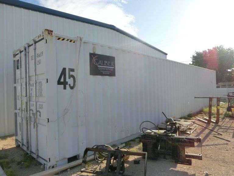 *EMPTY* CALIBER 40' CONEX CONTAINER - TYPE CS03G-45HC/1 - Rosen Systems