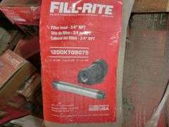 PALLET, FILL-RITE HIGH-FLOW TRANSFER PUMPS MDL FR61OH, FILL-RITE ...