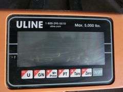 ULINE PALLET TRUCK SCALE WITH PRINTER MDL H-4567 5,000-LB CAPACITY ...