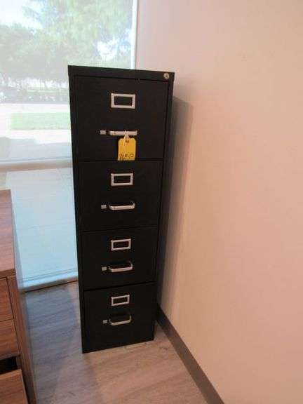 LOT, ROLLING UTILITY TABLE, L-SHAPED OFFICE DESK, 4-DRAWER FILING ...