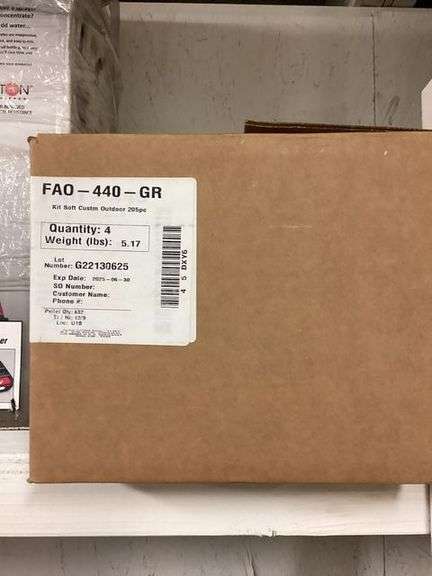 OUTDOOR FIRST AID KIT (205 PIECE KIT) * 4 PACK BOX, FAO-440-GR (SOLD 2 ...