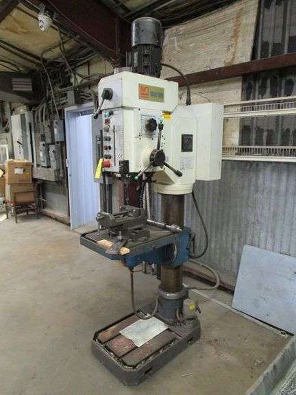 KNUTH MILLING/DRILLING MACHINE MDL. SSB50F SUPER, S/N 3871, 3 HP, 220V ...